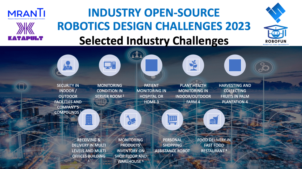INDUSTRY OPEN-SOURCE MOBILE ROBOTICS DESIGN CHALLENGES – Katapult Asia